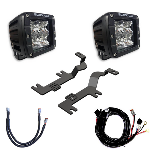 Silverado 2500/3500 Light Bar Packages - Black Oak LED