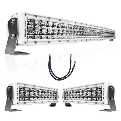 Marine LED Light Bars - Black Oak LED