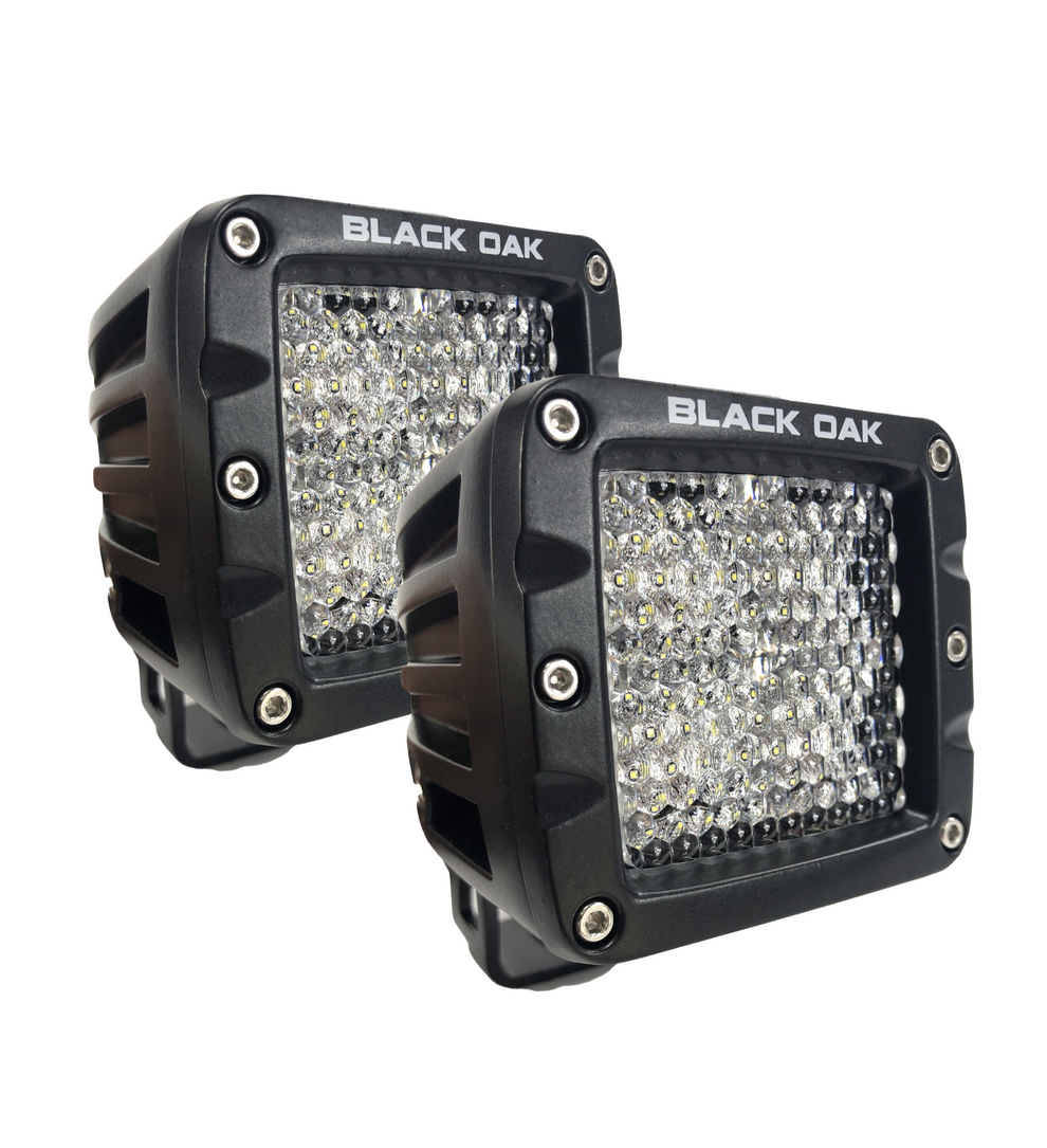 Tow Hitch LED Pod Light Kit (Pair) – Black Oak LED