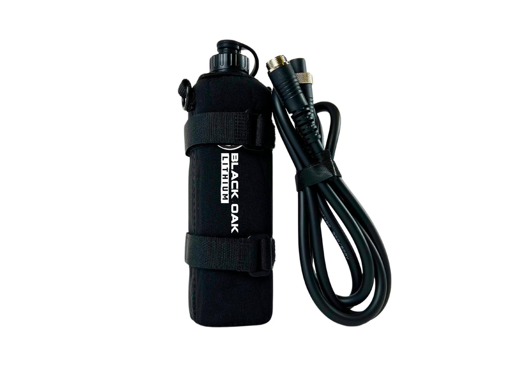 Electric Fishing Reel Battery 10AH Deep Drop - Black Oak LED