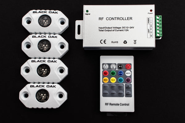 Marine RGB LED Lighting Kit - Black Oak LED