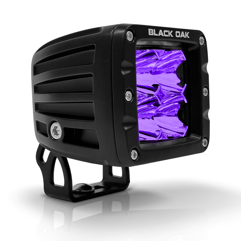 2 Inch Ultraviolet LED Pod Light | Diffused or Flood Optics | Pro Seri ...