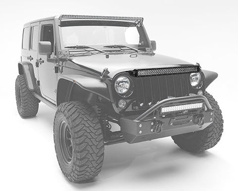 Jeep JK Wrangler Light Bar Packages - Black Oak LED
